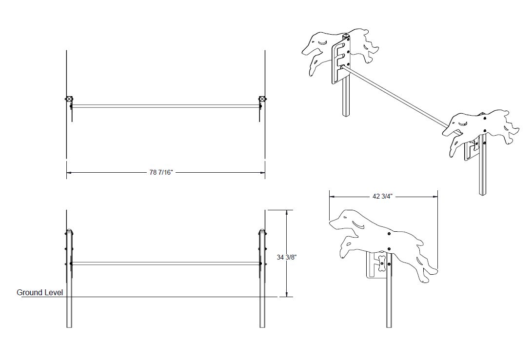 Agility Teeter Totter Dimensions at Rina Parra blog