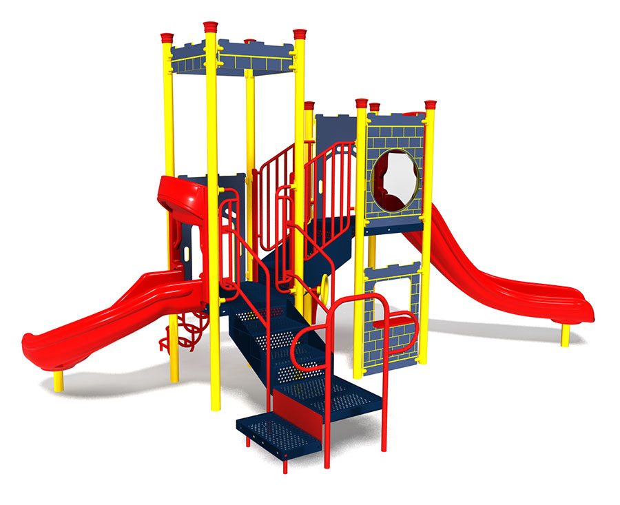 Playtime Palace Castle Themed Playground Structure Playtime Palace Castle Themed Playground Structure