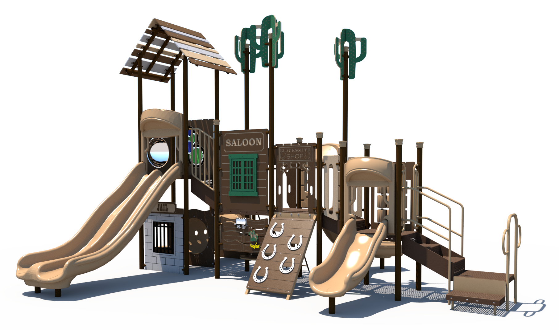 High Noon - Western Themed Playground Structure
