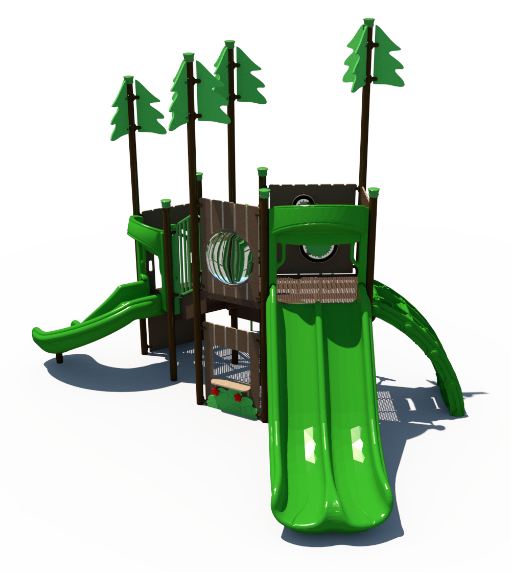 Green Acres - Nature Themed Playground Structure