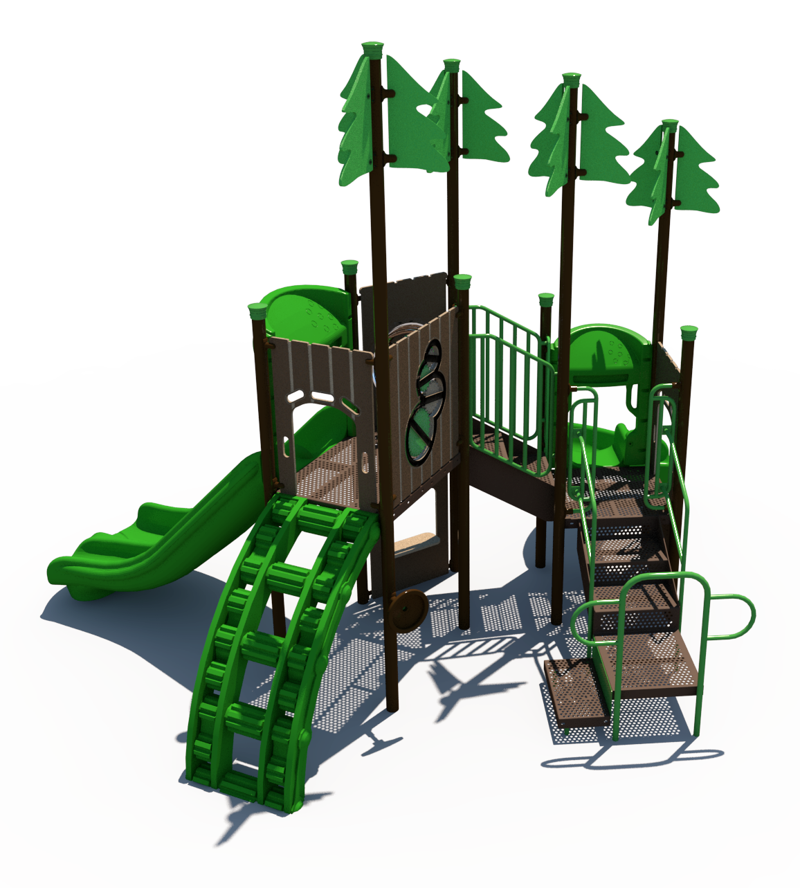 Green Acres - Nature Themed Playground Structure