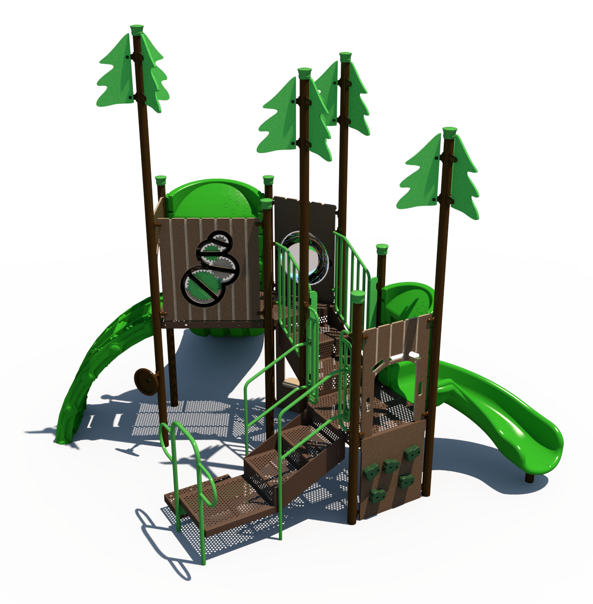 Green Acres - Nature Themed Playground Structure