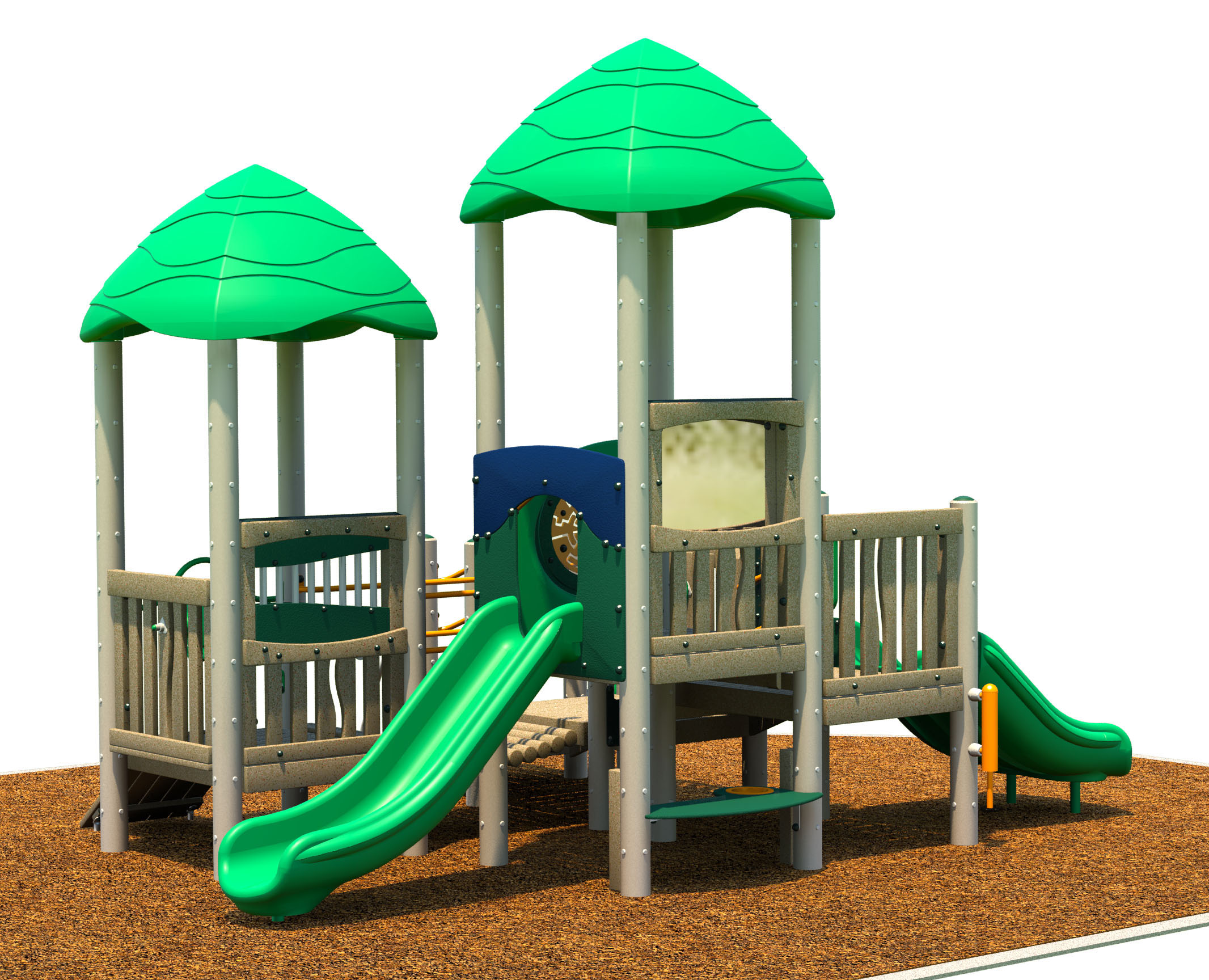 2-5 Recycled Playground Structure