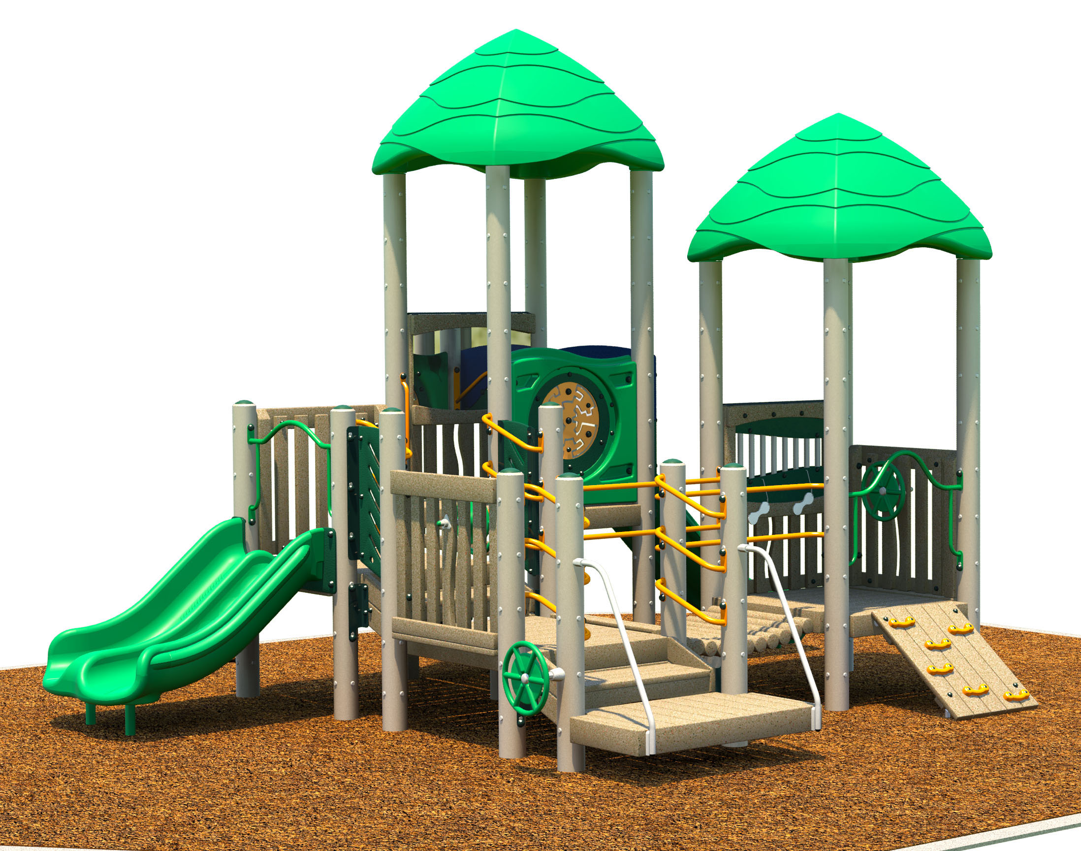 2-5 Recycled Playground Structure