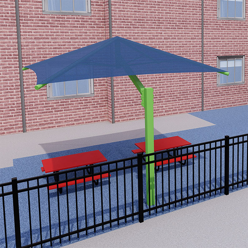 Hanging Cantilever Umbrella | Shade Structures