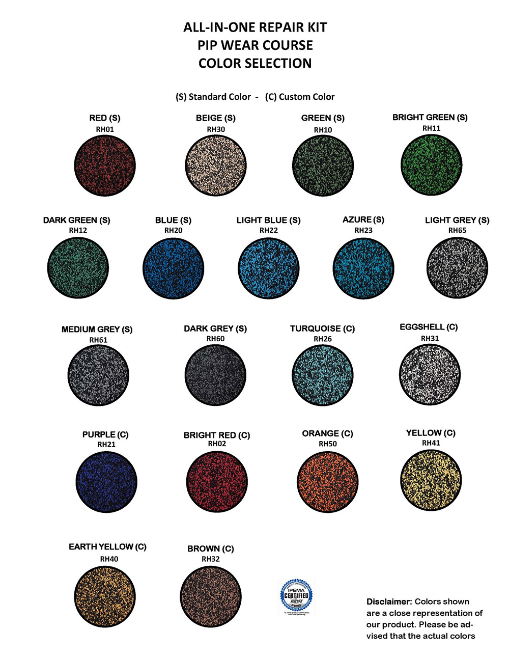 Surfacing Repair Kit | PIP Playground Safety Surfacing Repair