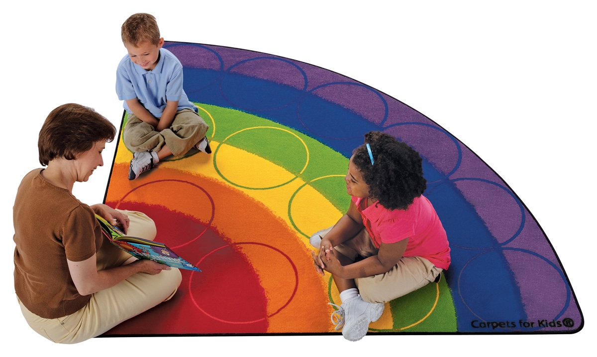 Rainbow Rows Seating Rug
