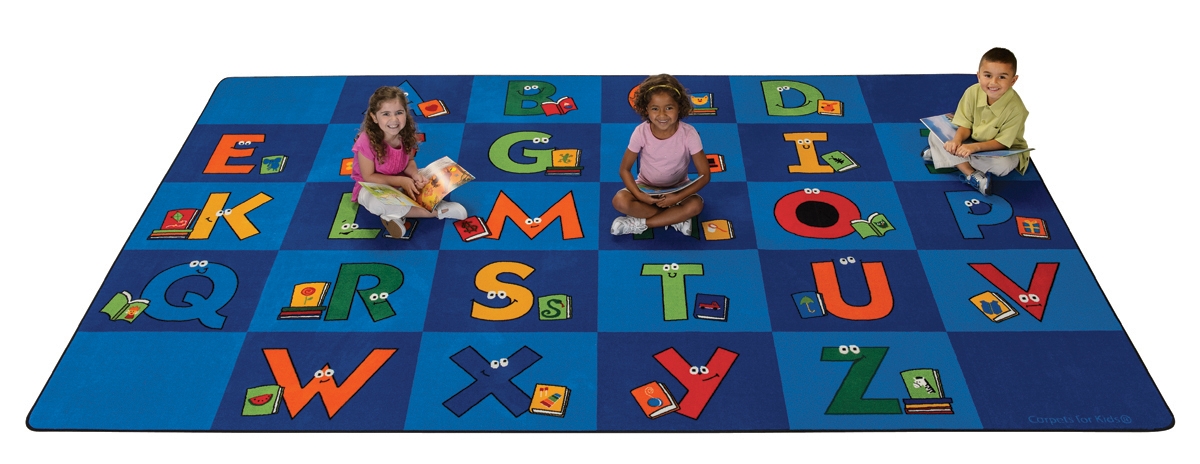 Reading Rocks Classroom Rug