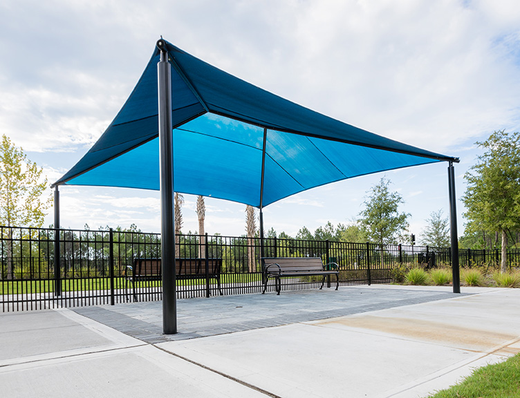 4 Post Hip Shade | Shade Structures