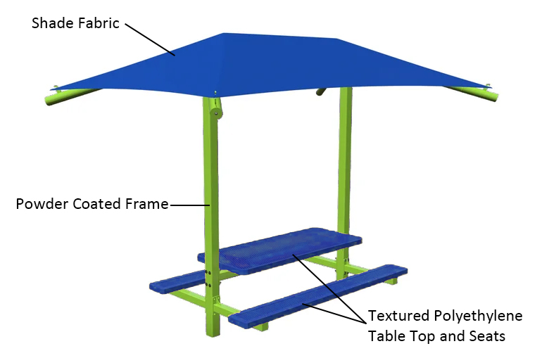 BYO Recreation | Shaded Table