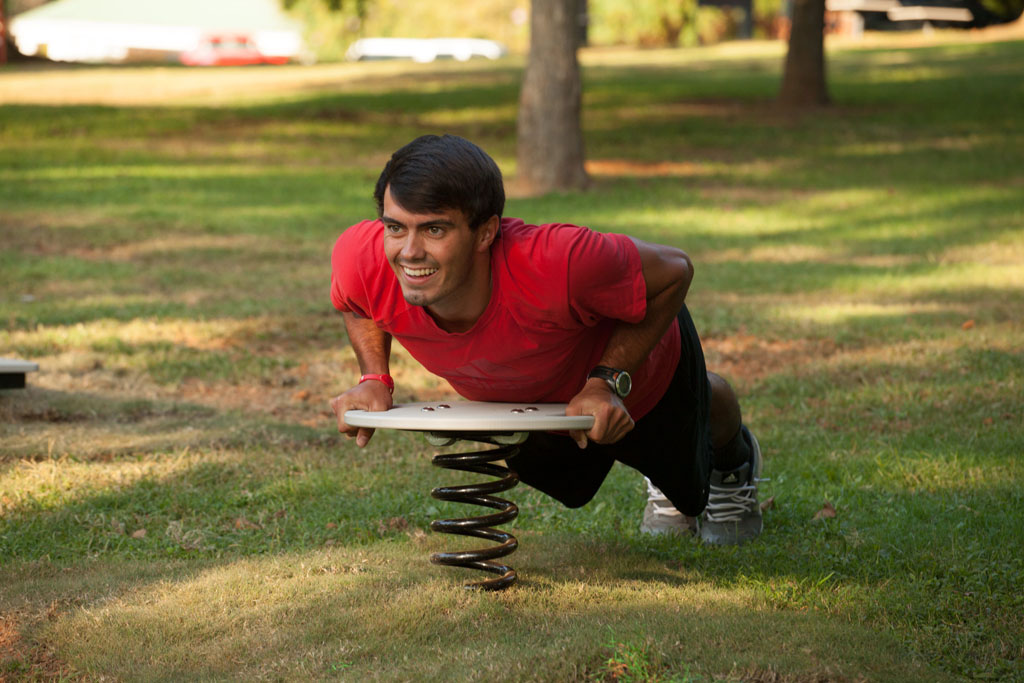 Balance Board Station | Fitness Trail | Outdoor Fitness Equipment