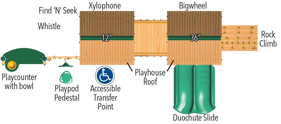 Discovery Preschool Play Structure