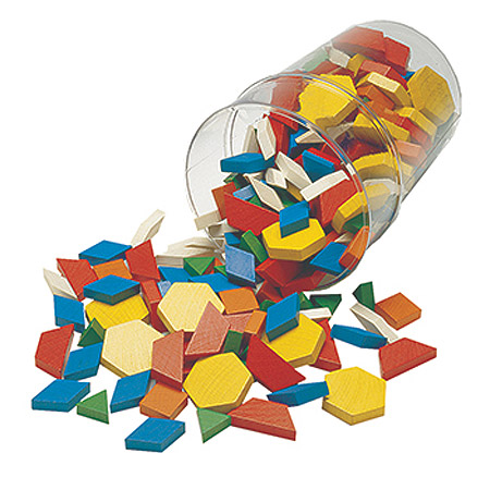 Learning Advantage - Wood Pattern Blocks